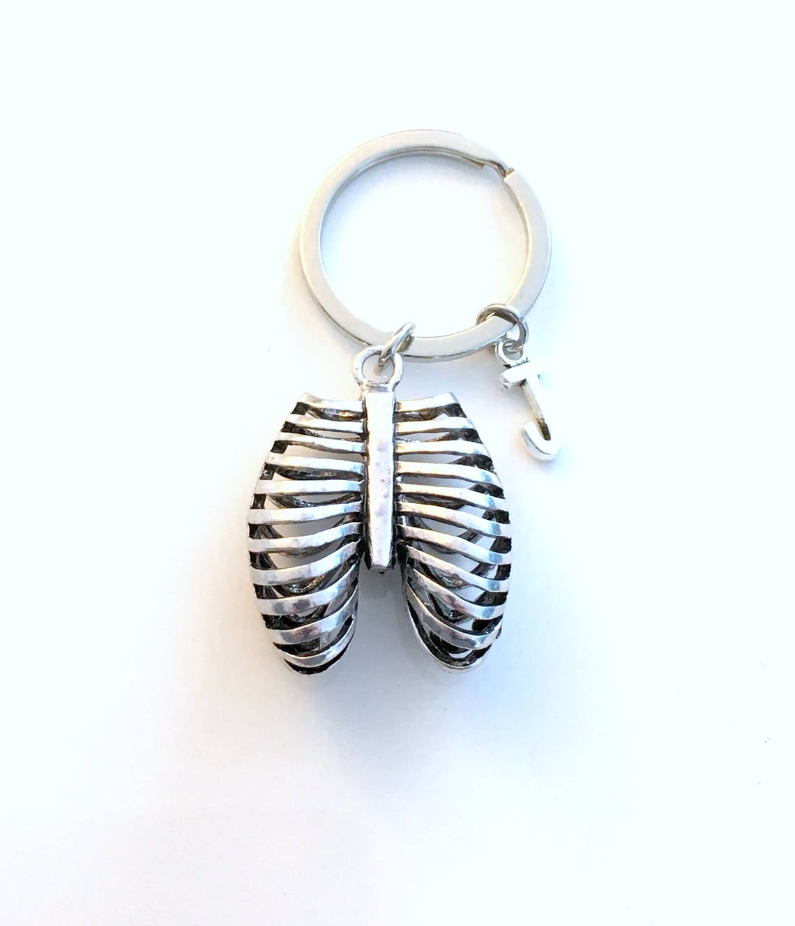 Human Rib Cage Key Chain Ribcage Keyring Ribs Gift for - Etsy Canada