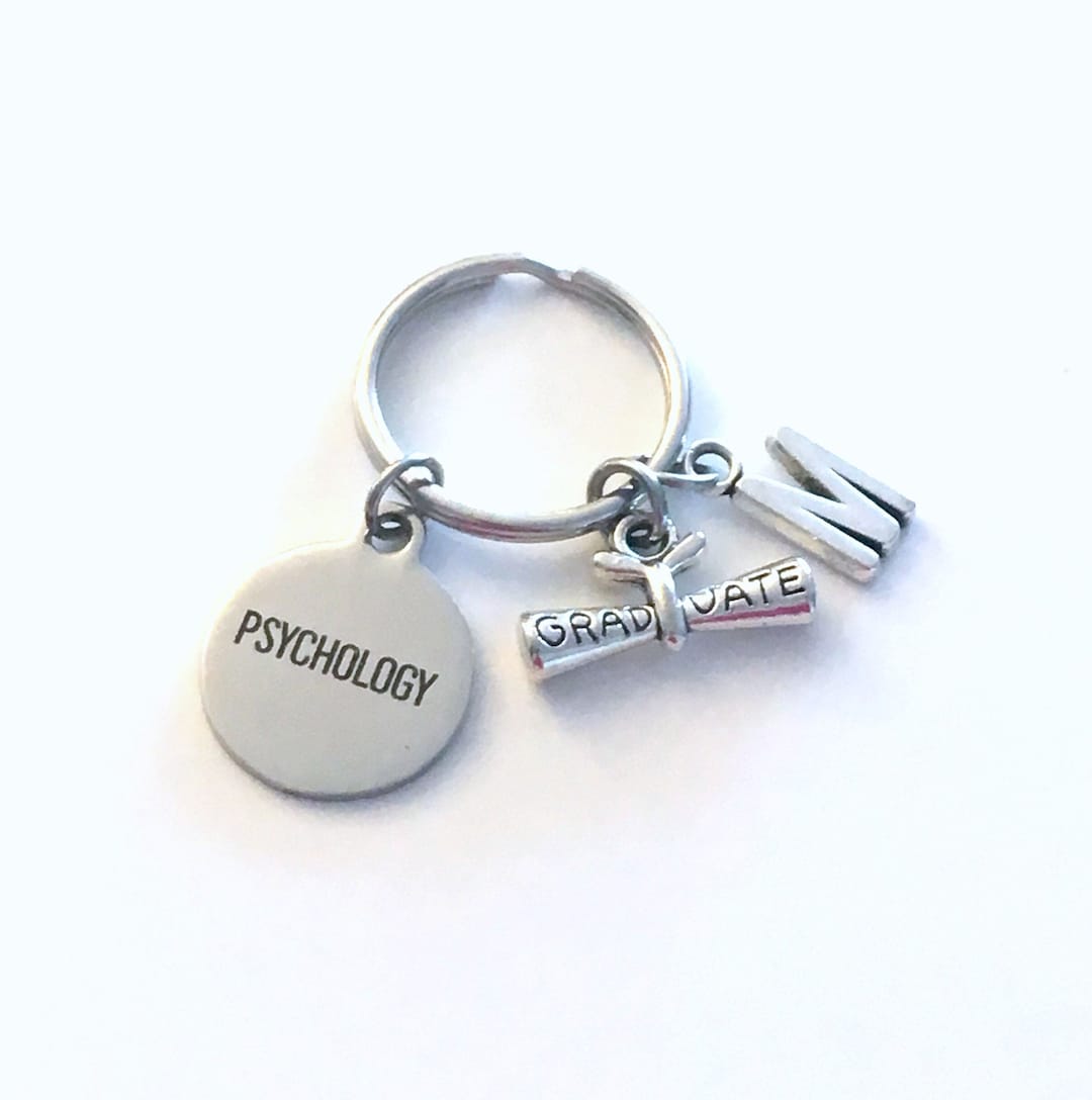 Psychology Graduation Gift, 2025 Psych Student Keychain for ...