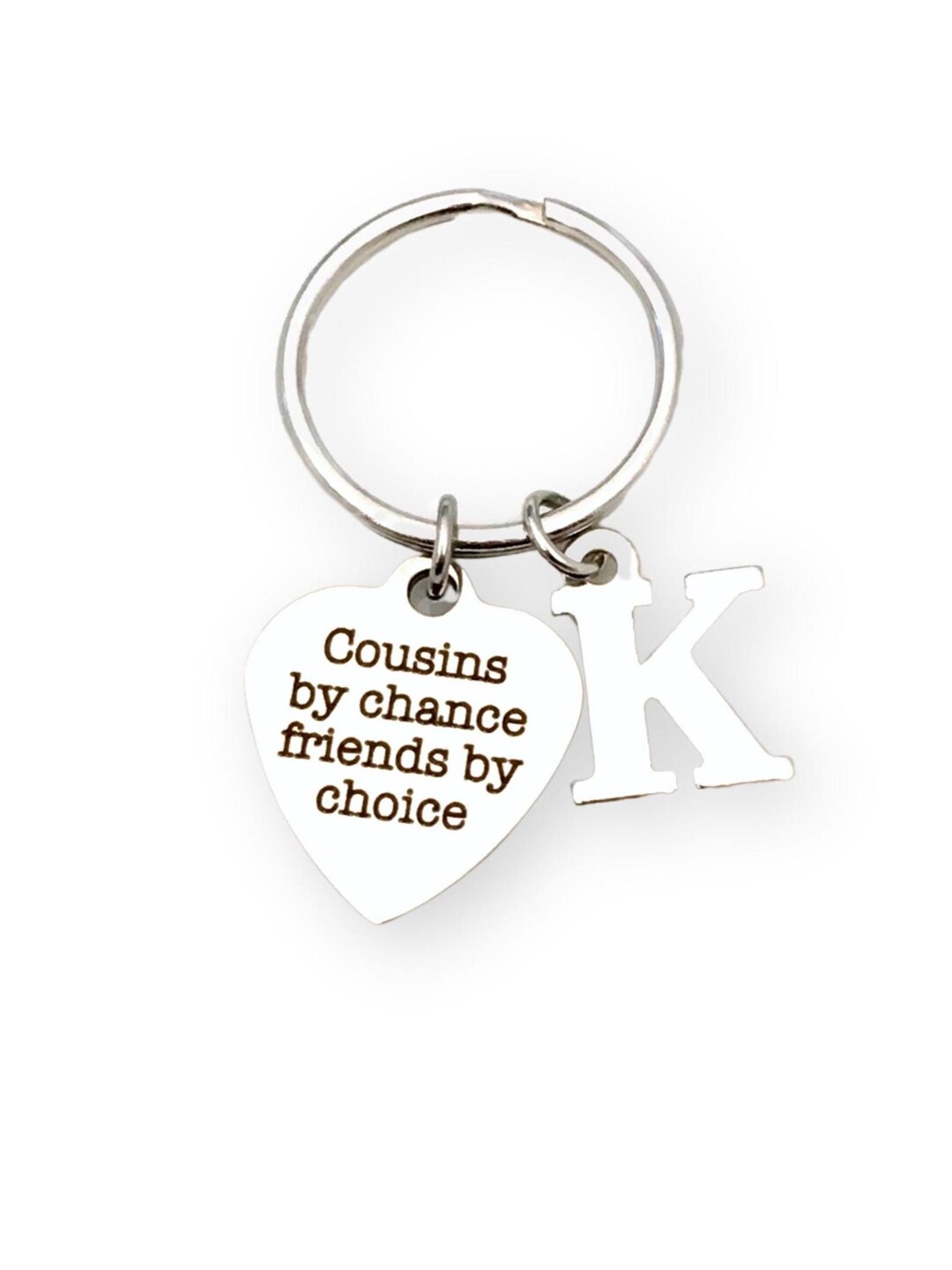 Cousins Keychain, Cousin Key Chain, Gift for Cousin Keyring, Cousins by ...