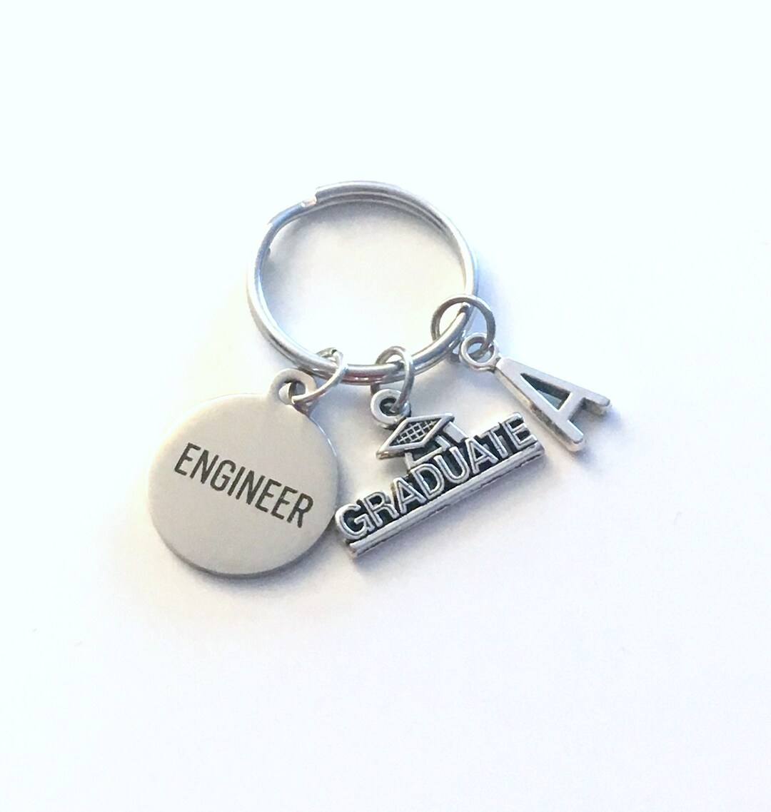 Graduation Gift for Engineer Keychain, 2025 Engineering Key Chain ...