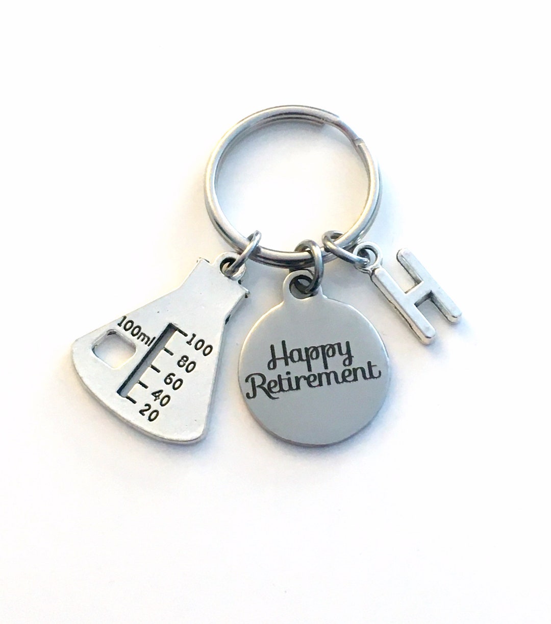 2025 Retirement Gift for Chemist / Laboratory Tech Keychain / Chemistry ...
