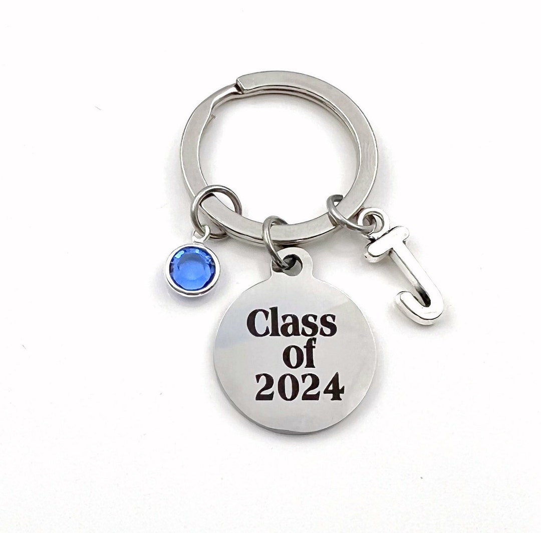 Class of 2024 Key Chain, or 2022 2023 2025, Grad Keychain, Gift for ...