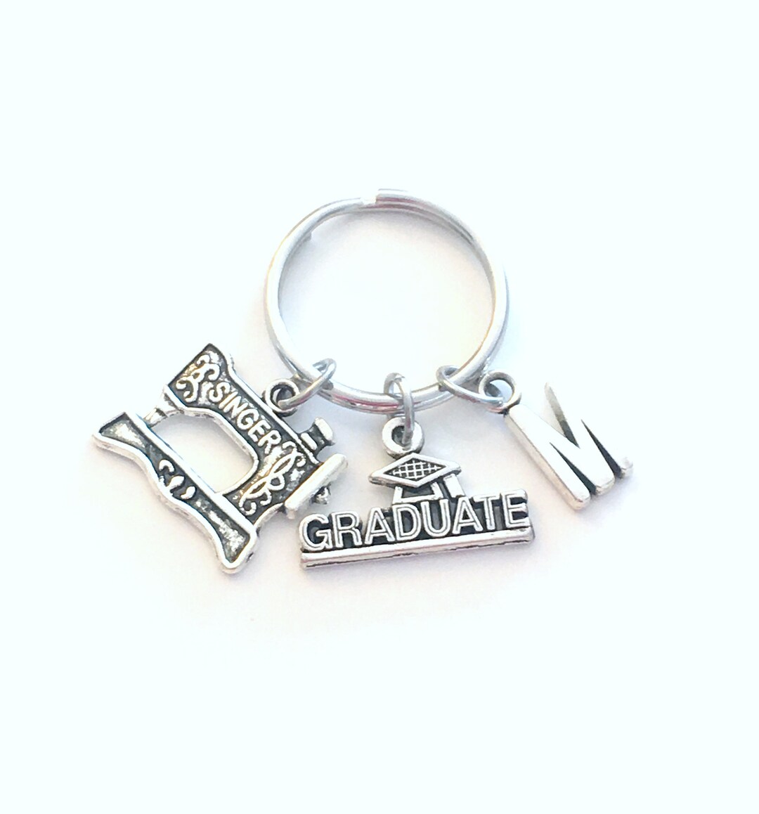 2025 Graduation Gift for Her, Seamstress Keychain, Graduate Key Chain ...