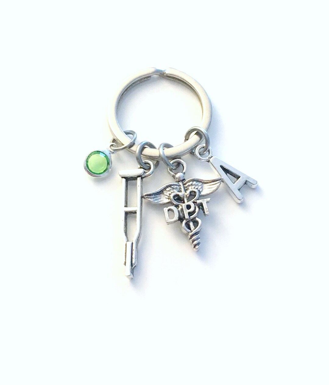 DPT Gifts Keychain, Doctor of Physical Therapy Key Chain, Therapist ...