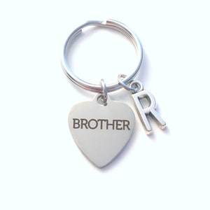 Sibling Keychain Brother Sister Key Chain Set of 2 3 4 5 6 7 | Etsy