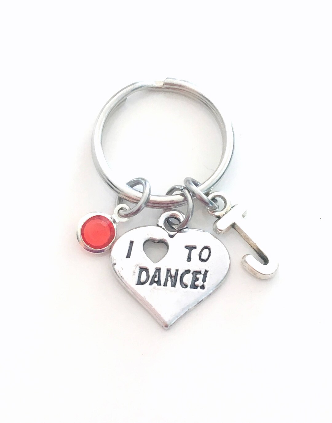 I Love to Dance Key Chain, Gift for Dancer Keychain Jazz Keyring, Tap ...