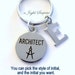 Architect Keychain Gift for Architectural Technology Student - Etsy