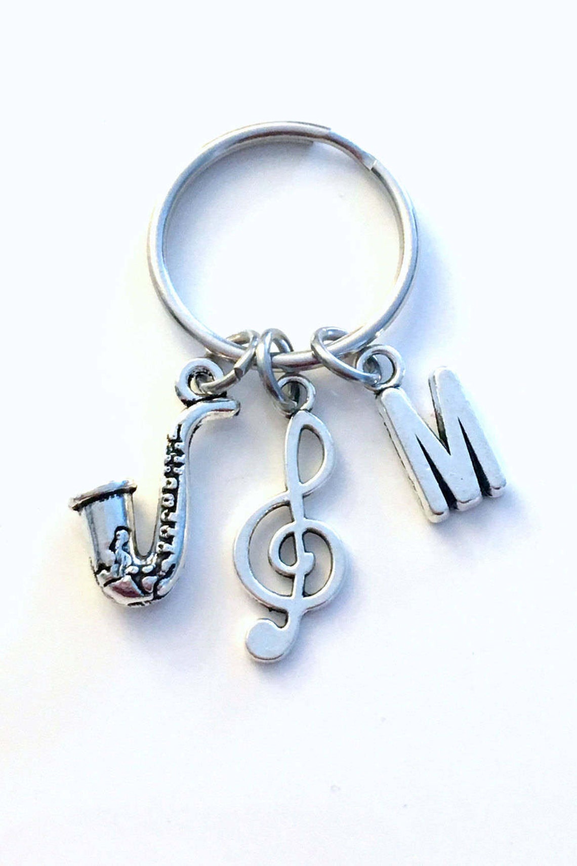 Saxophone Keychain Saxophonist Key chain Gift for Jazz | Etsy