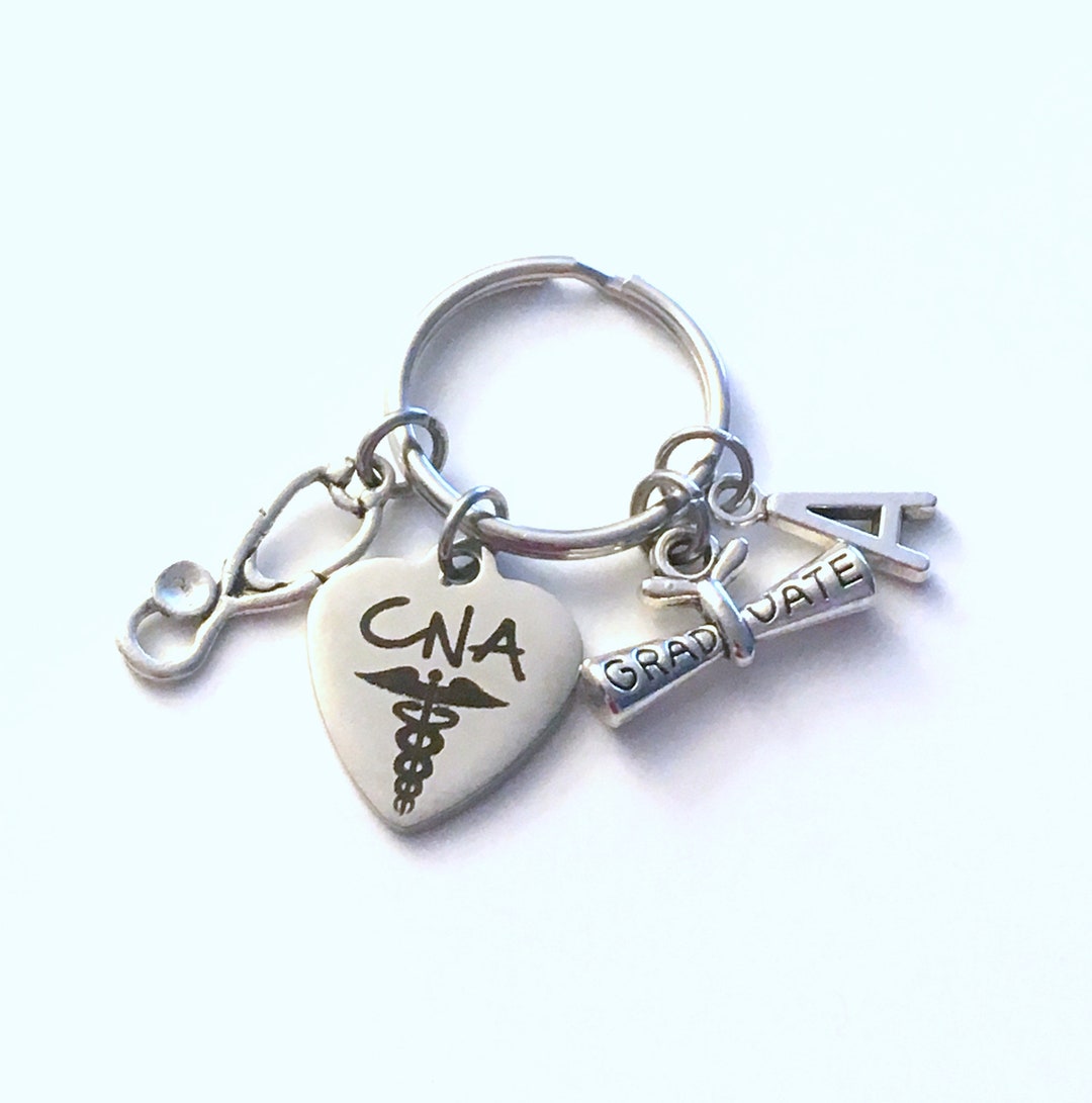 CNA Graduation Gift, 2025 Certified Nursing Assistant Keychain for ...