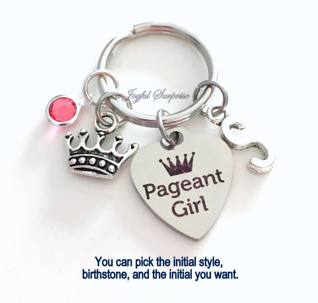 Pageant Girl Key Chain Beauty Gift for Queen Mom Keyring | Etsy