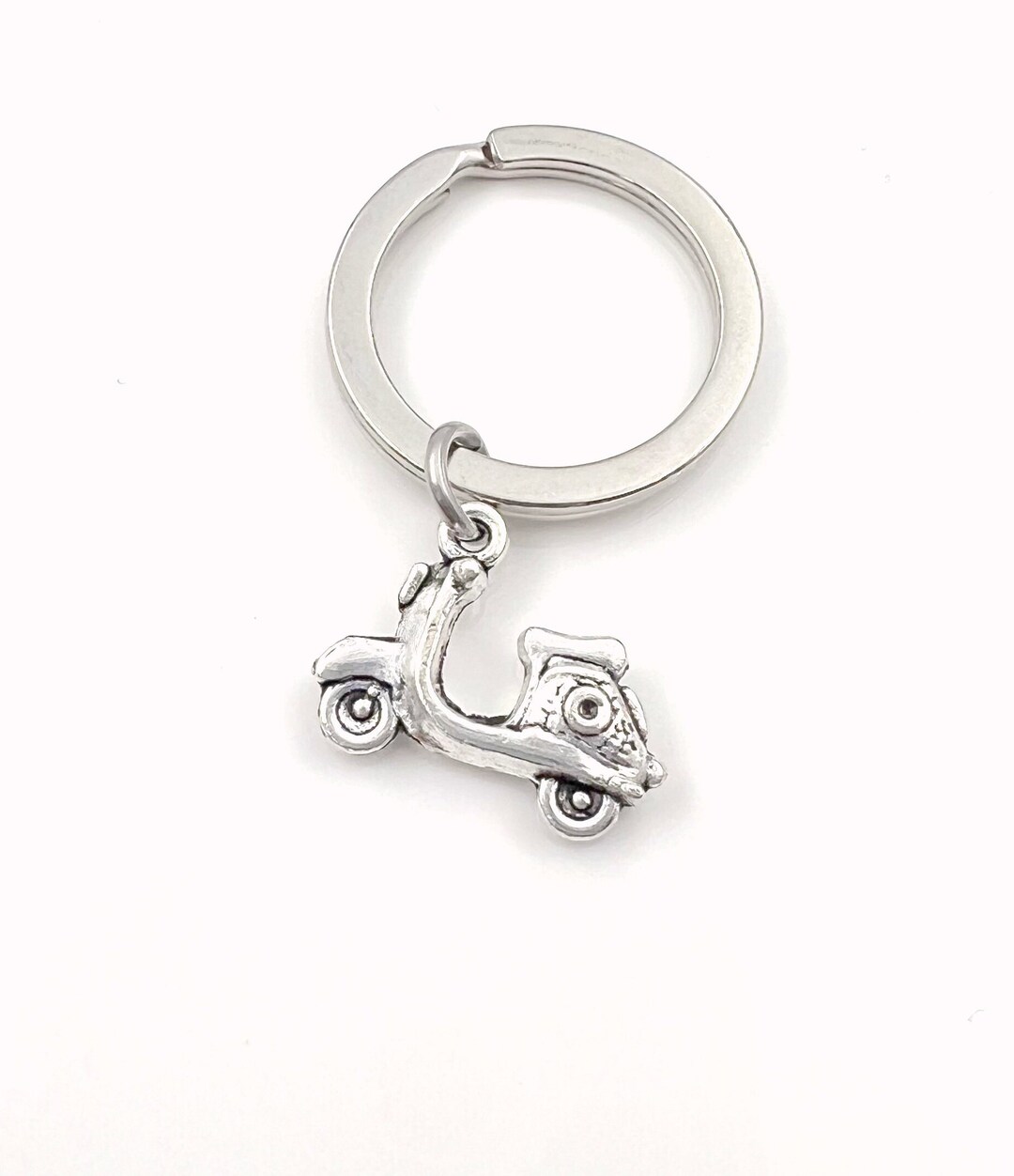 Scooter Keychain, Vespa Jewelry, Motorized Scooter Key Chain Motorcycle ...