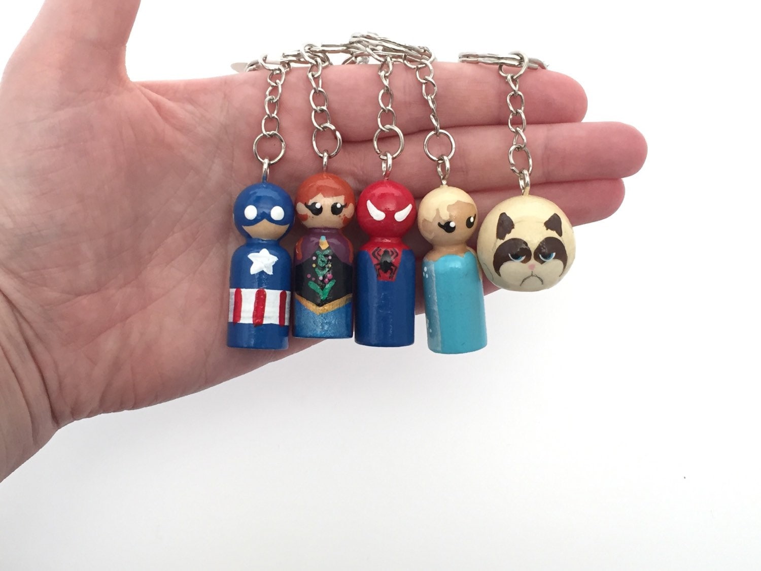 Iron Man keychain | Etsy