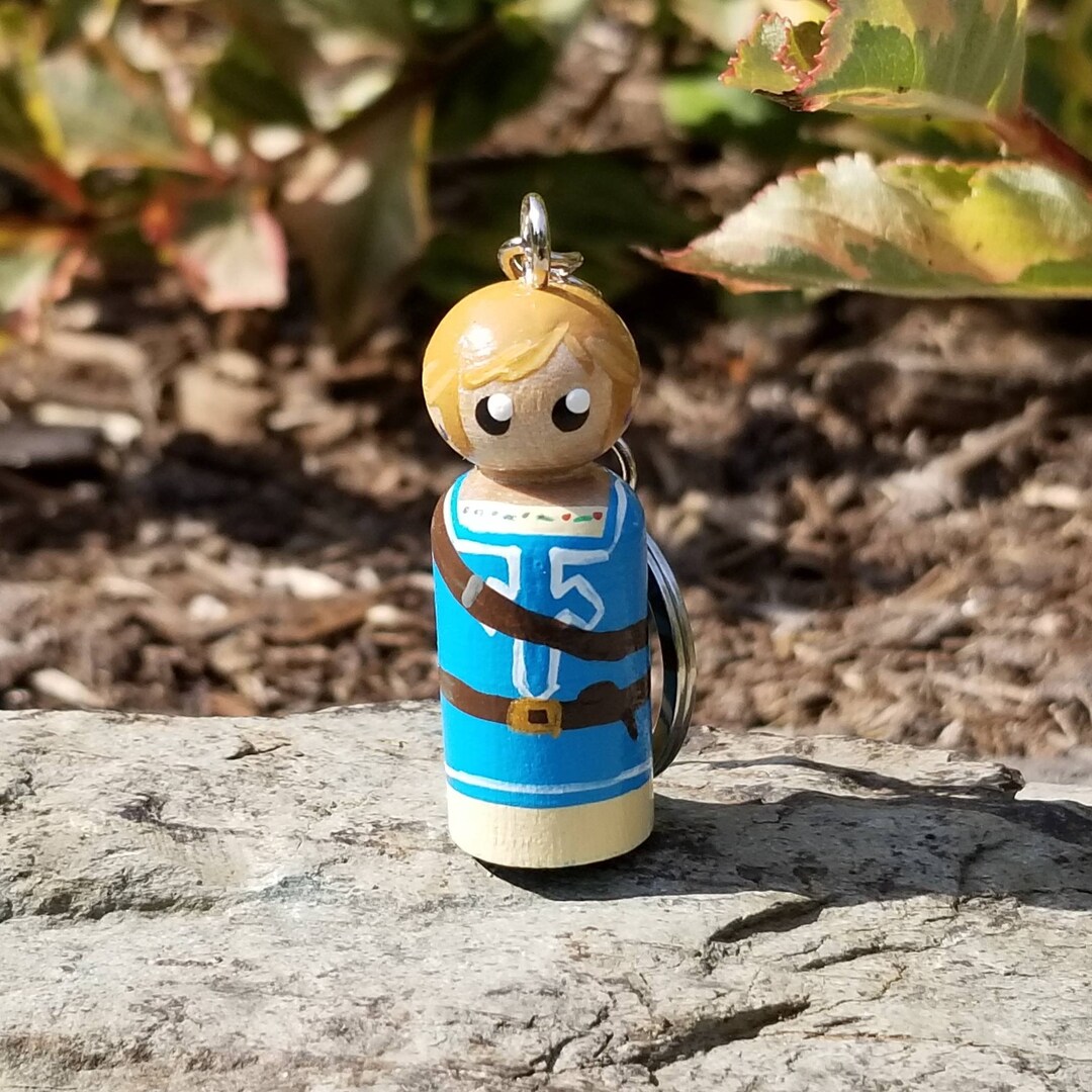 Legend of Zelda Inspired Link Keychain - Etsy
