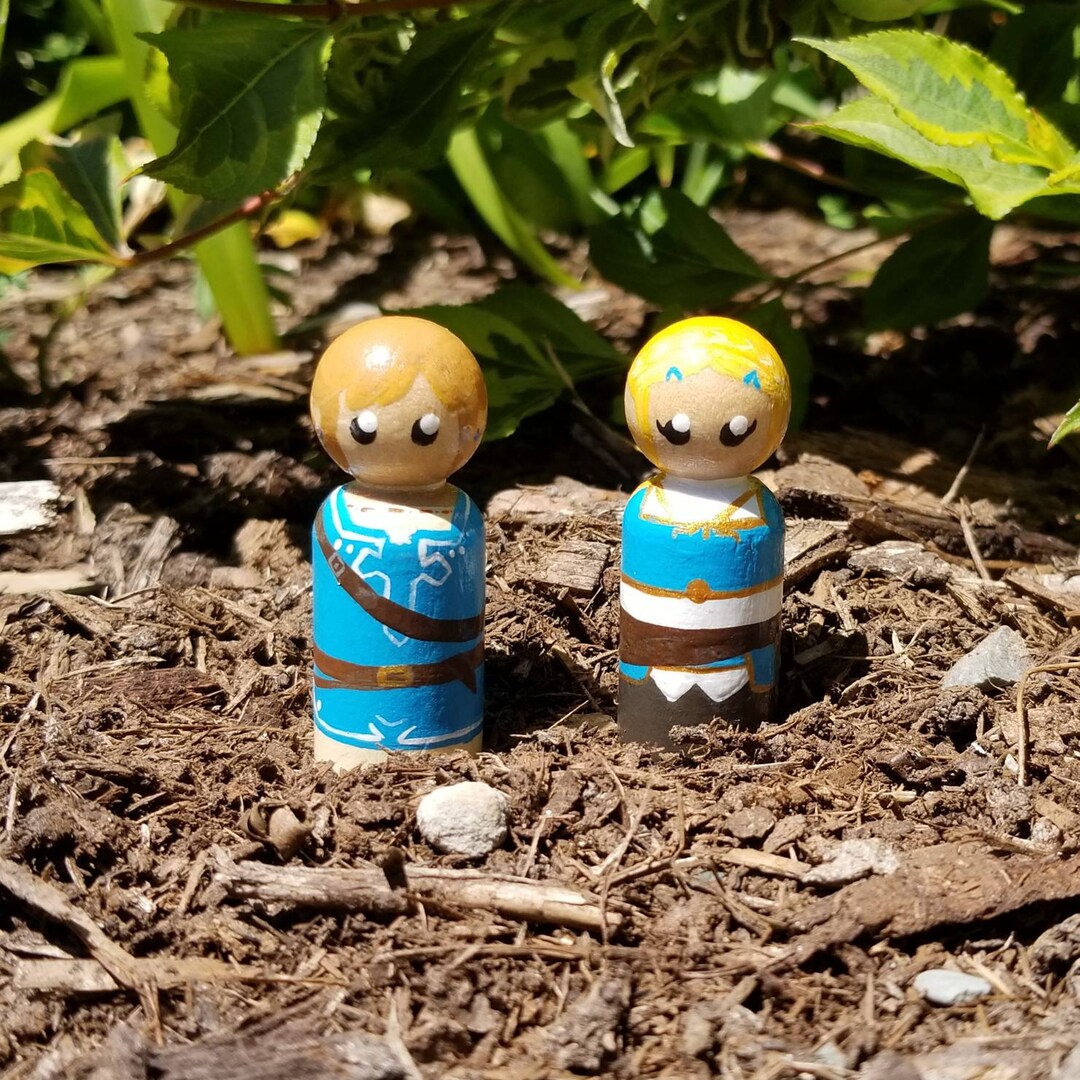 Link and Zelda Inspired Dolls - Etsy