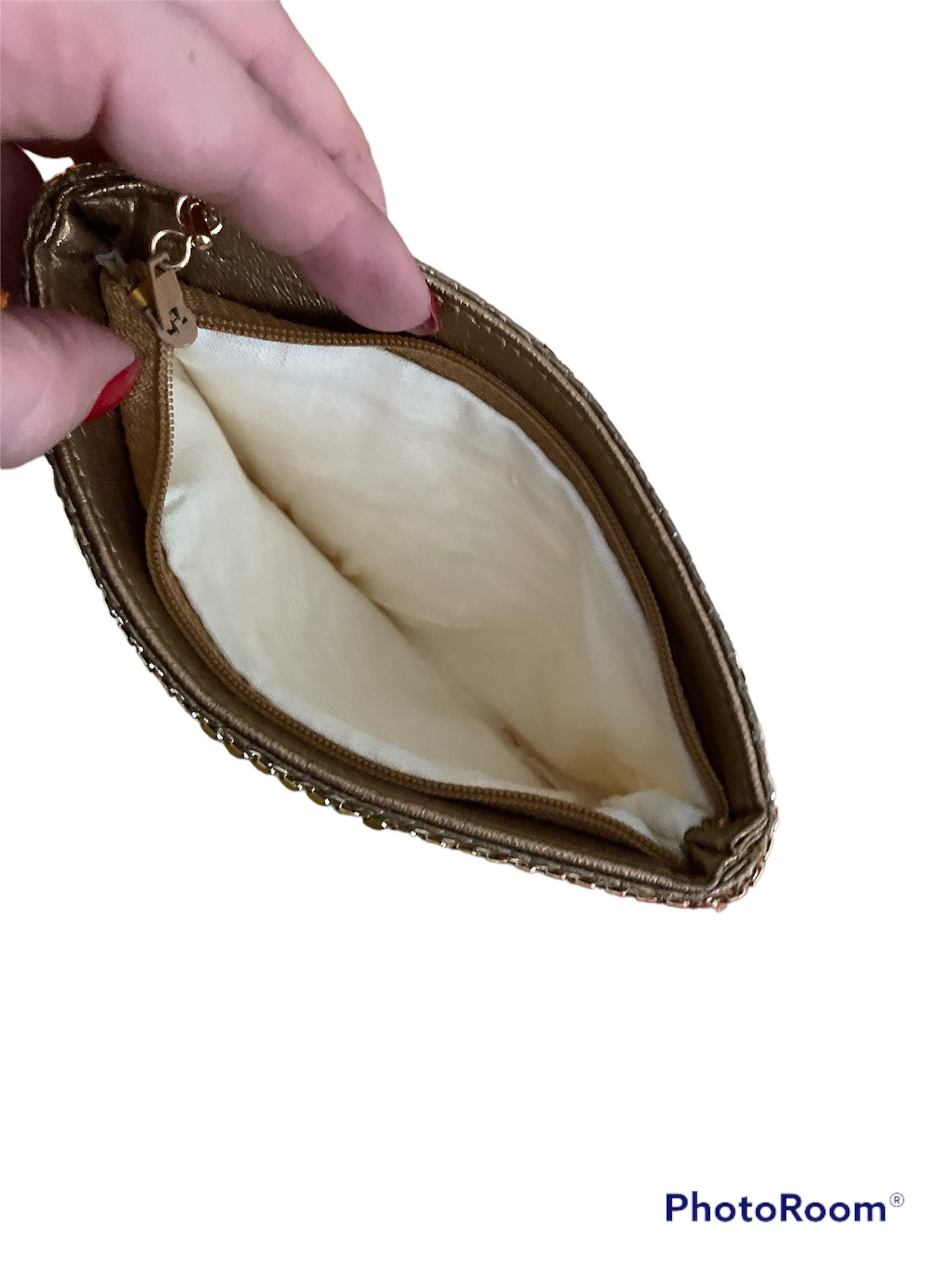 Vintage 80s-90s Gold Metallic Mesh Coin Purse/vintage Gold Mesh Change ...
