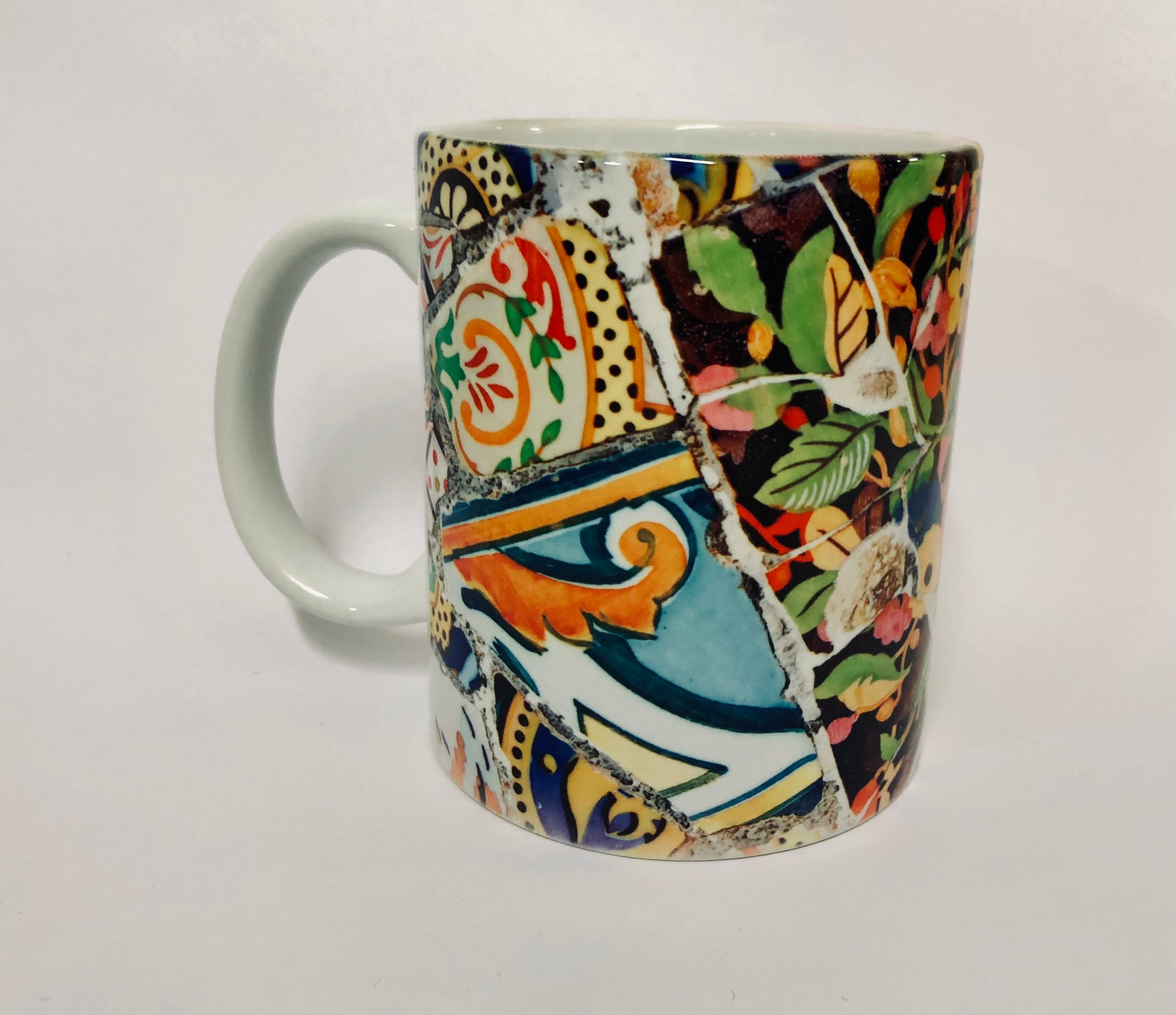 Barcelona Mug Design Gaudí Christmas Gift Coffee Mug Art - Etsy