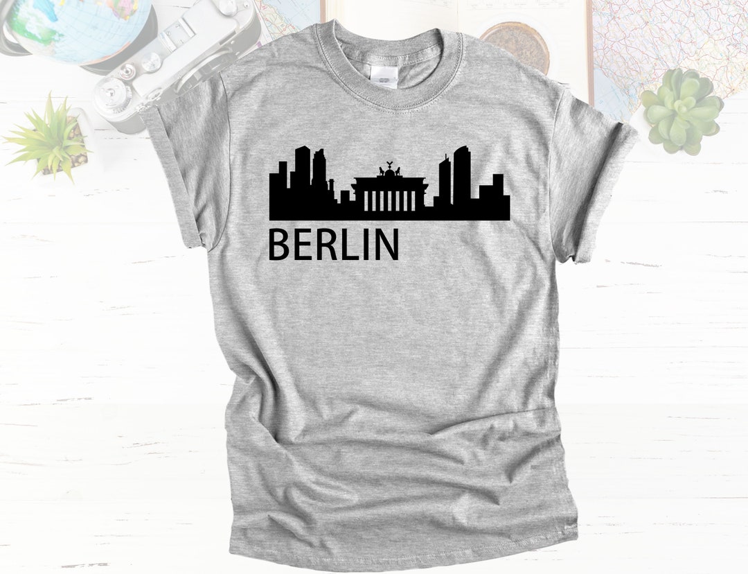 Berlin T-shirt, Berlin Skyline Shirt, Germany Souvenir, Deutschland ...