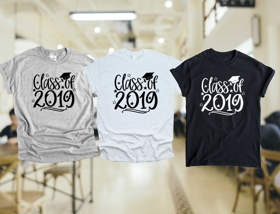 Class of 2019 Shirt Graduation Shirt Graduate Gift 2019 | Etsy