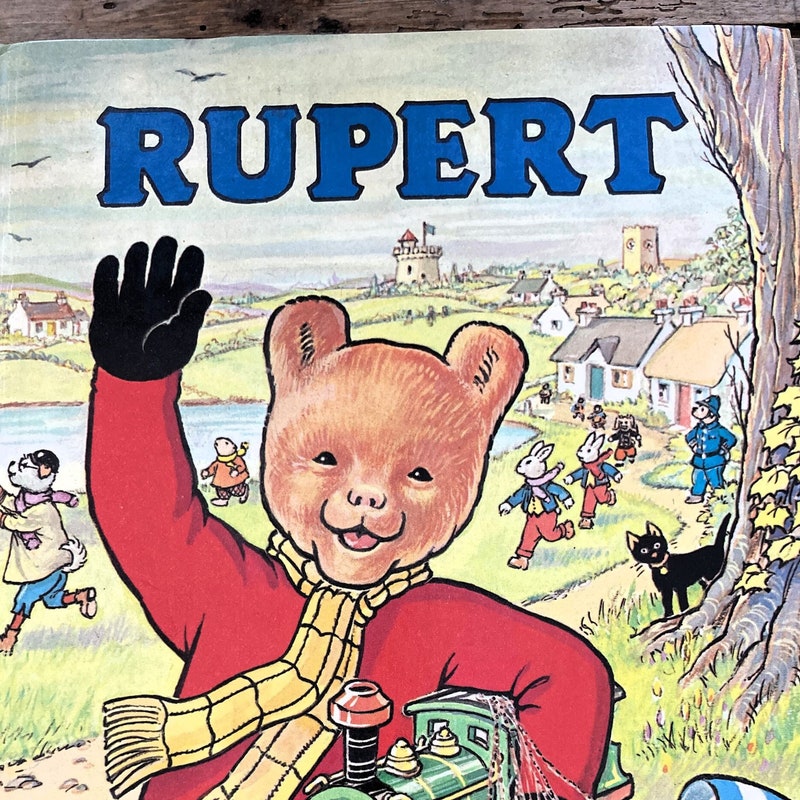 Rupert the Bear - Etsy