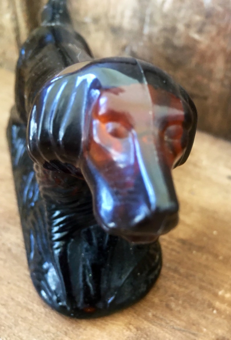 Vintage Avon, Avon Perfume, Gun Dog Bottle, Brown Glass Dog, Retriever ...
