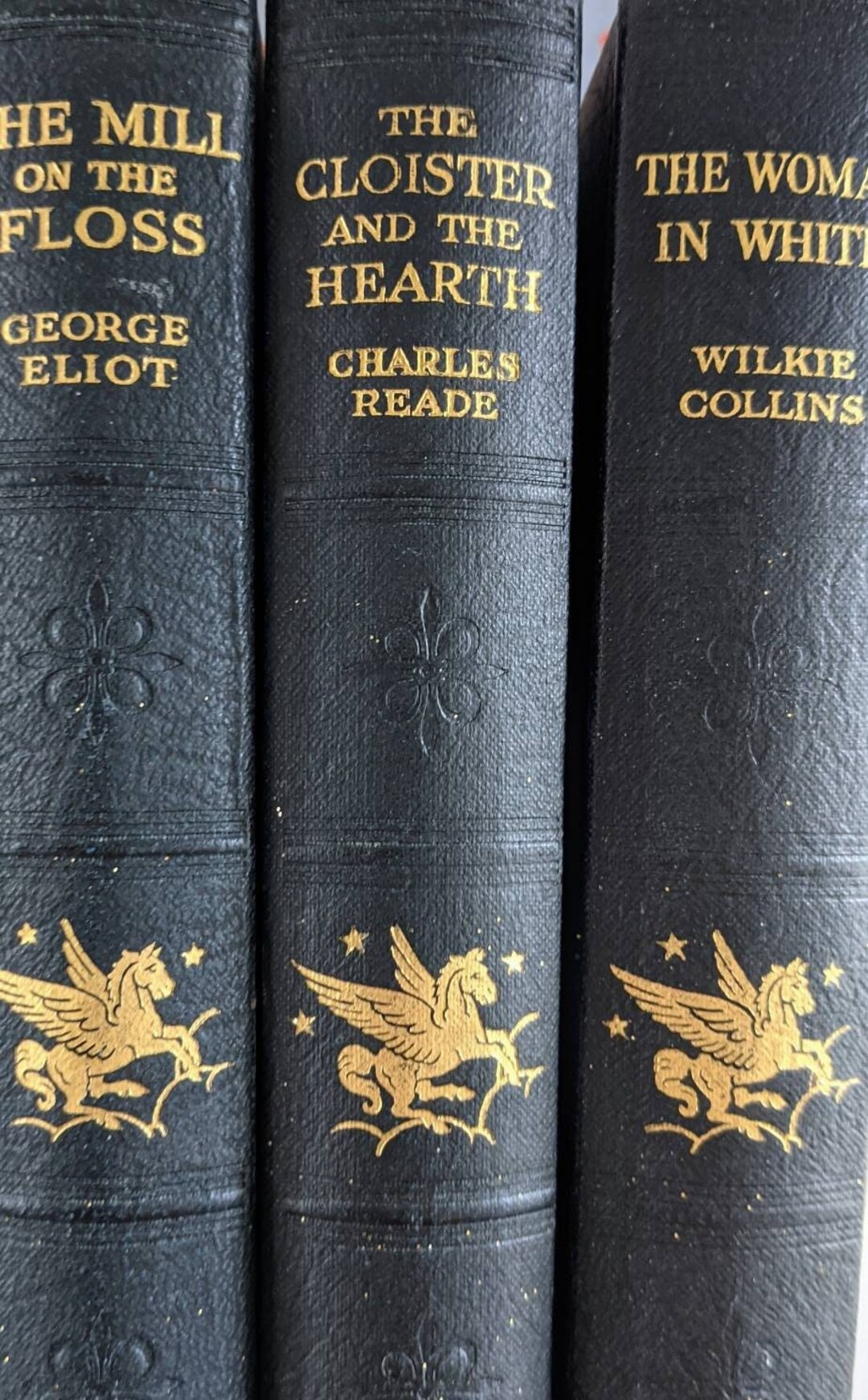 Vintage Book Bundle, Classic Novels Set, Wilkie Collins,, Charles Reade ...