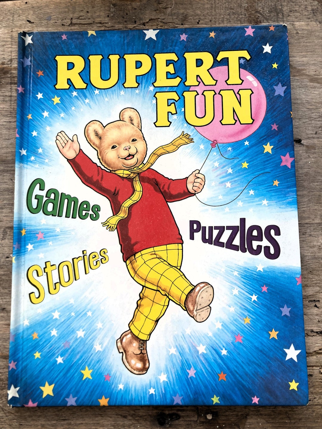 Rupert Fun, Rupert Bear, Rupert Puzzles and Games, Vintage Rupert ...