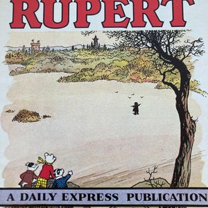 Rupert the Bear, Daily Express Annual, Rupert Annual, Vintage Rupert ...
