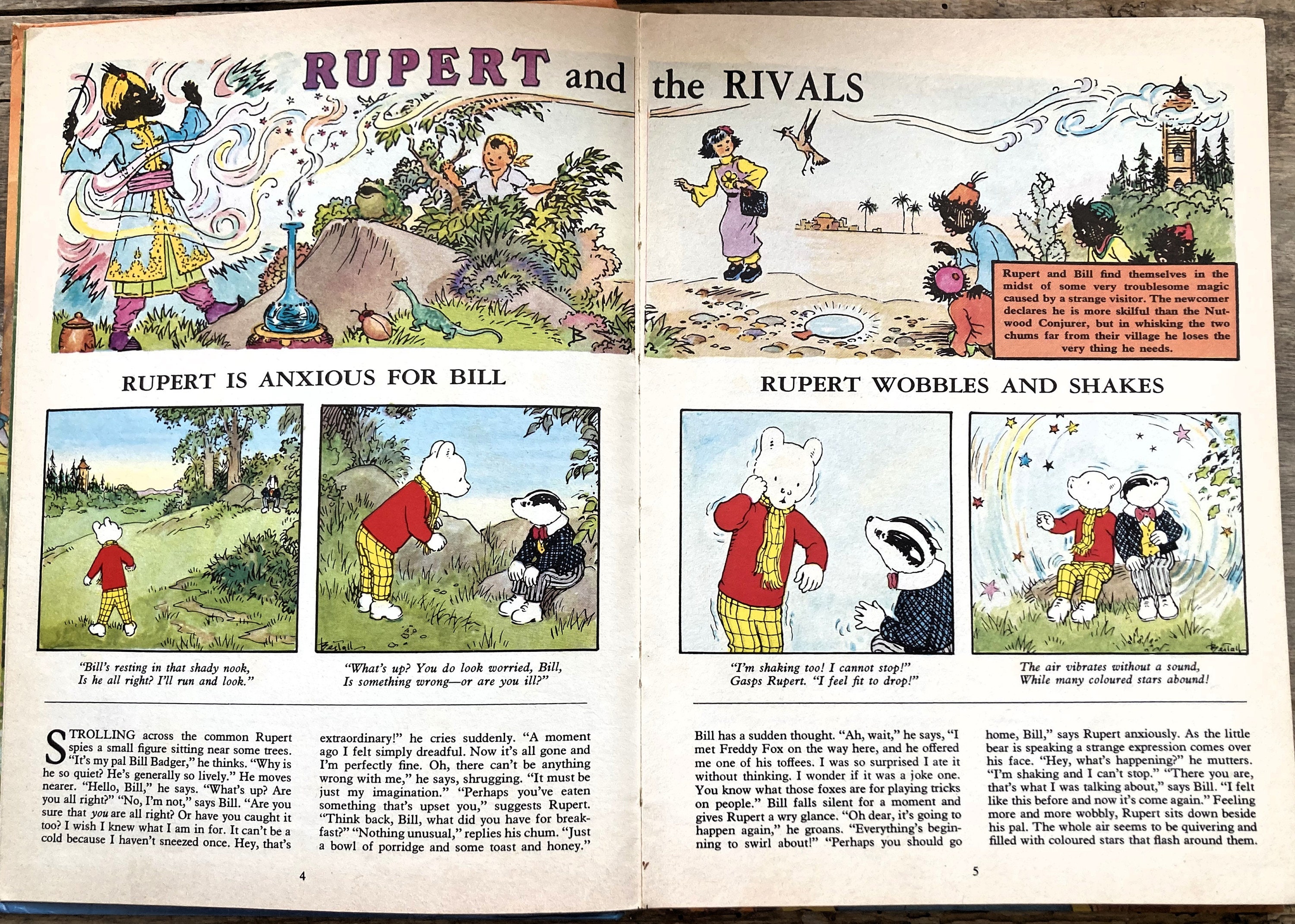 Rupert Bear Vintage Rupert Rupert Annual 70s Rupert Bear - Etsy UK