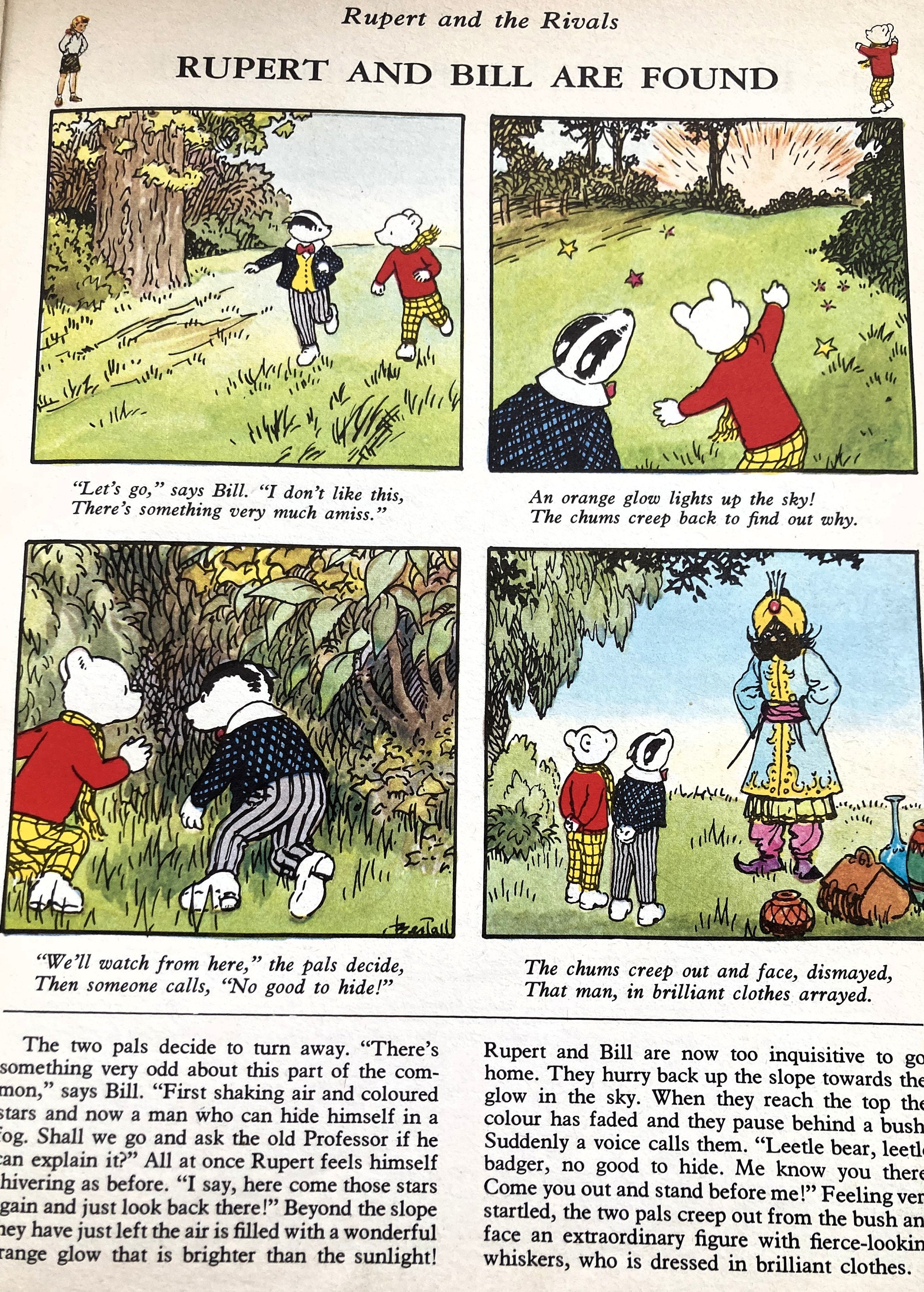 Rupert Bear Vintage Rupert Rupert Annual 70s Rupert Bear - Etsy UK