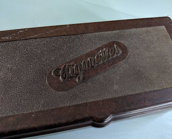 Vintage Cigarette Box Bakelite Box Vintage Box 50s Bakelite - Etsy