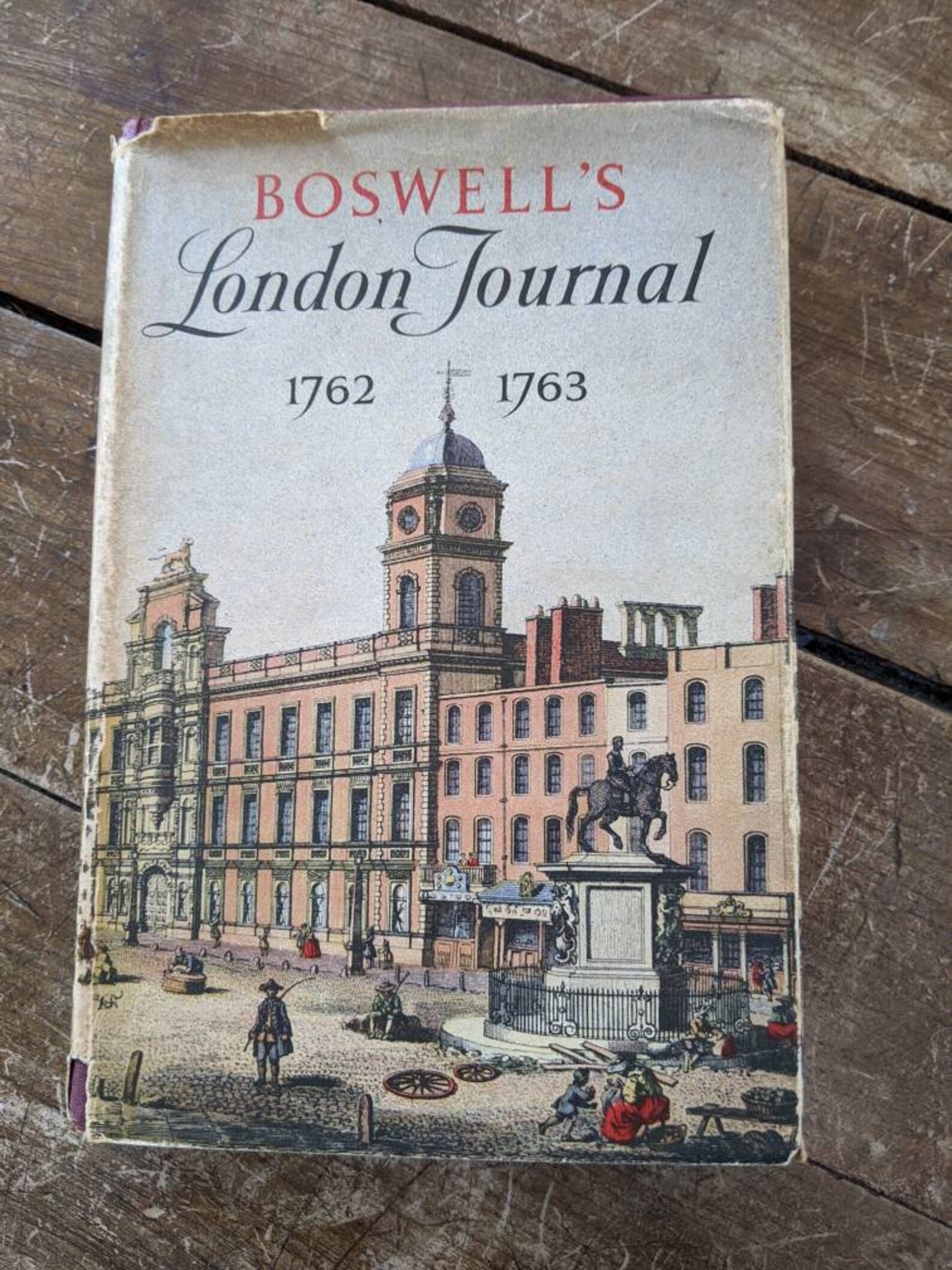 Boswell's London Journal, 1762-1763, Vintage British History Book - Etsy