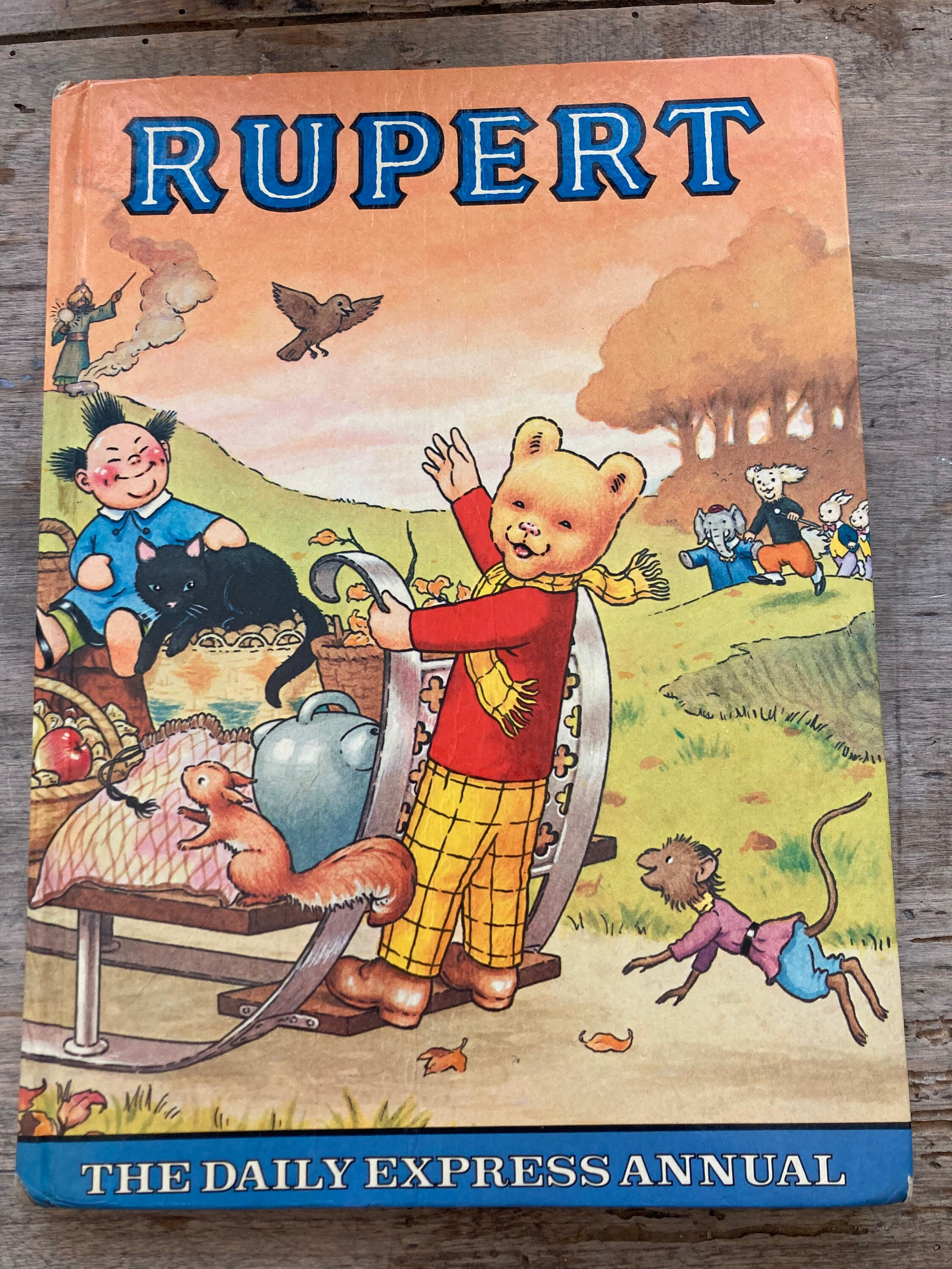 Rupert Bear Vintage Rupert Rupert Annual 70s Rupert Bear - Etsy UK