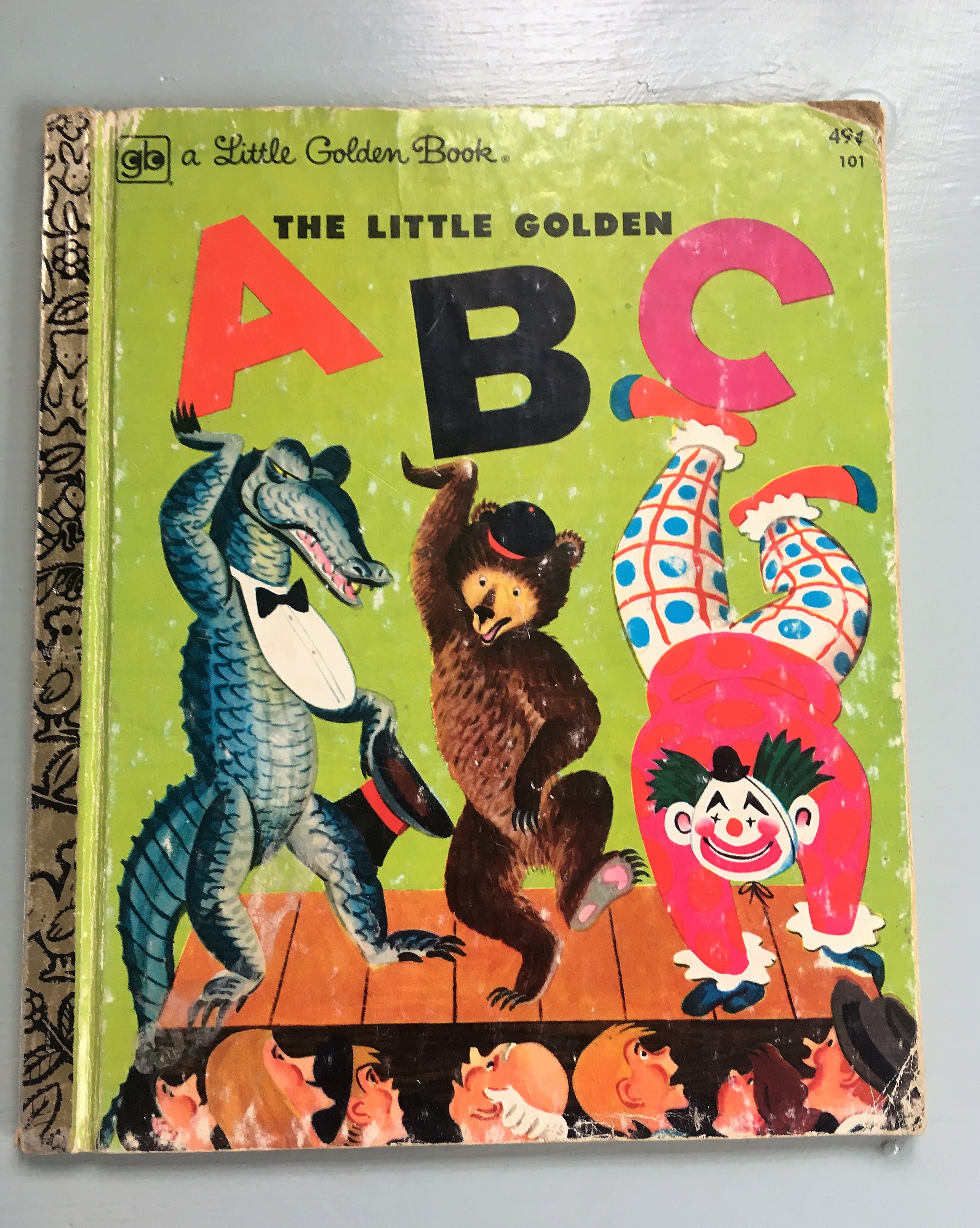 The Little Golden ABC, Little Golden Book, Vintage Children's, New Baby ...
