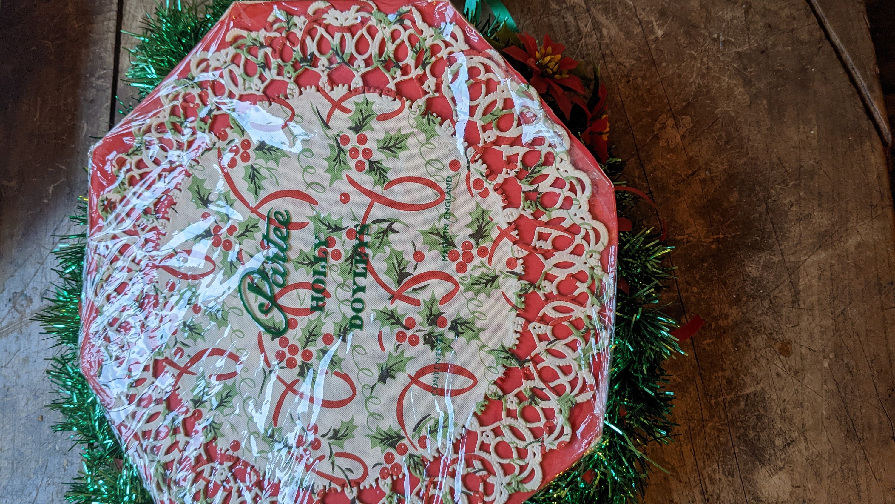 Vintage Christmas Doyleys Christmas Party Set 50s Christmas - Etsy