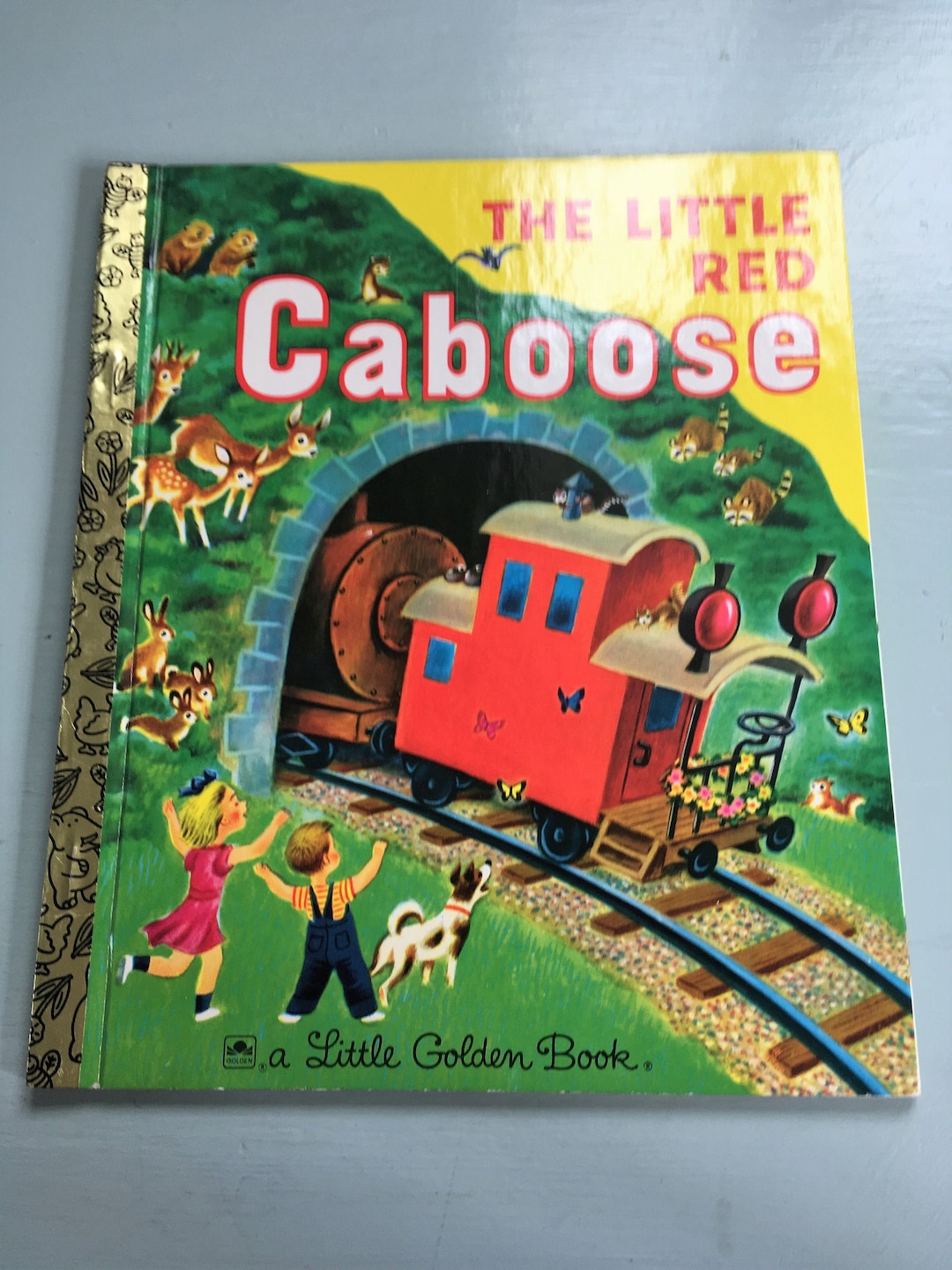 The Little Red Caboose: Vintage Little Golden Book, 1994 Edition - Etsy