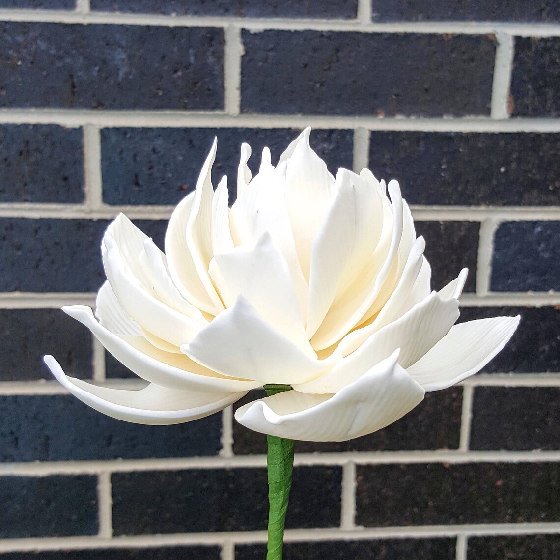 Large Sugar Water Lily Cake Topper the Victoria | Etsy