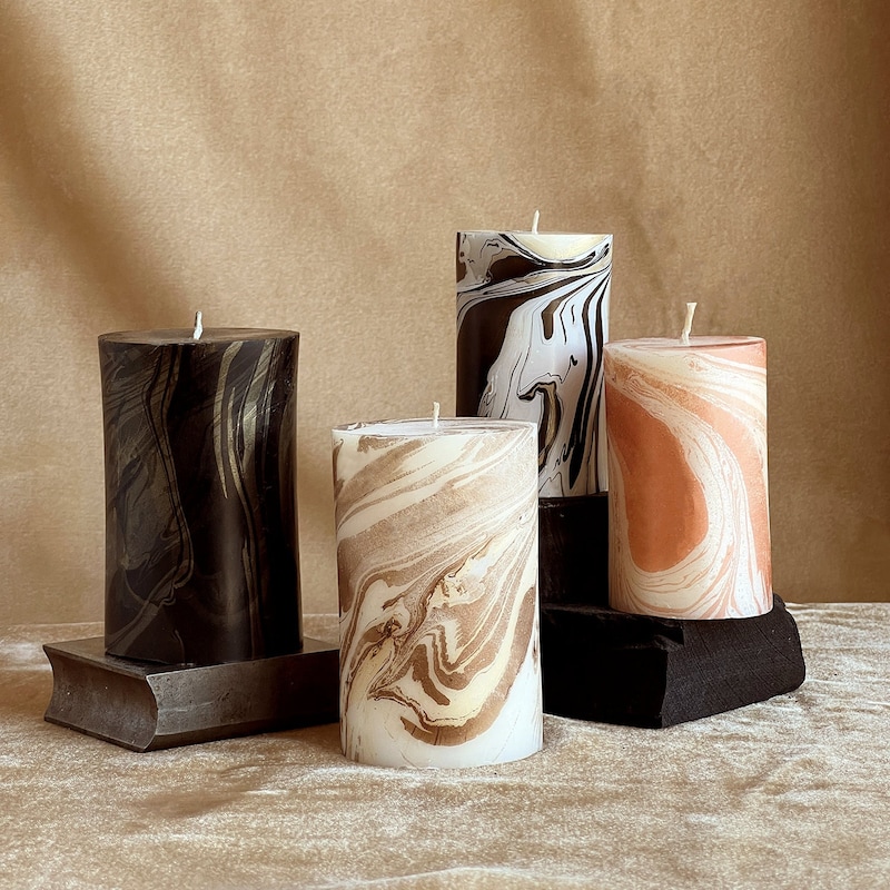 Celestial Pillar Candles - Etsy
