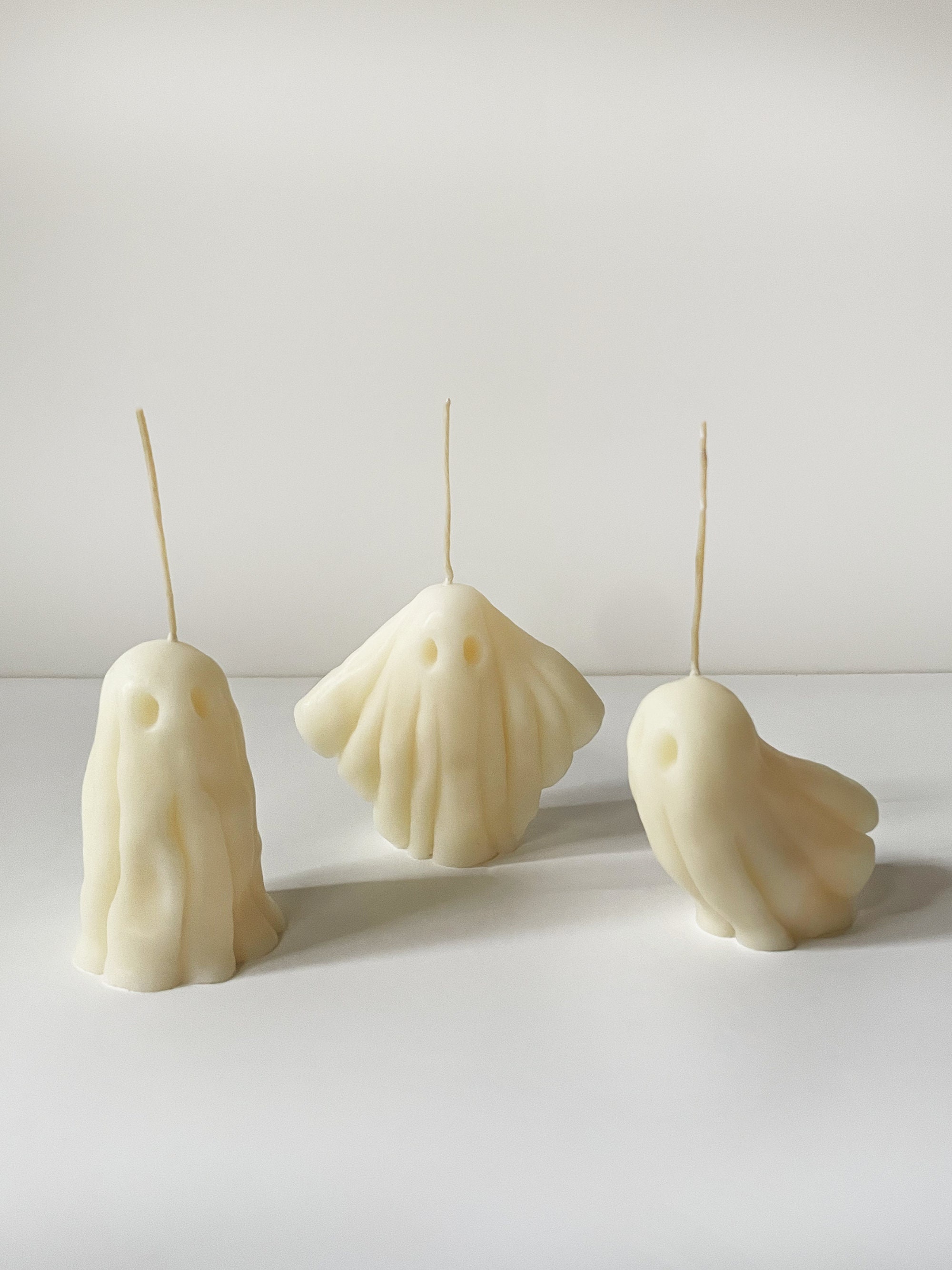 Ghost Candle. Unscented. Halloween/fall Home Décor. Original Mold ...