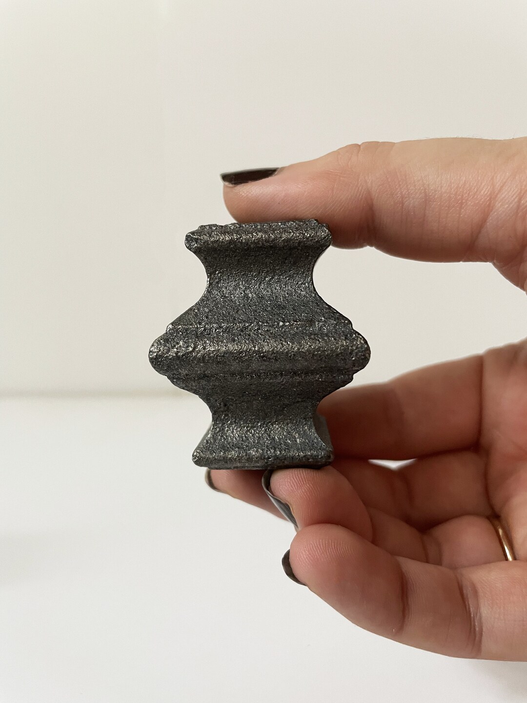 Four Cast/wrought Iron Railing Collars. Architectural Iron/craft ...