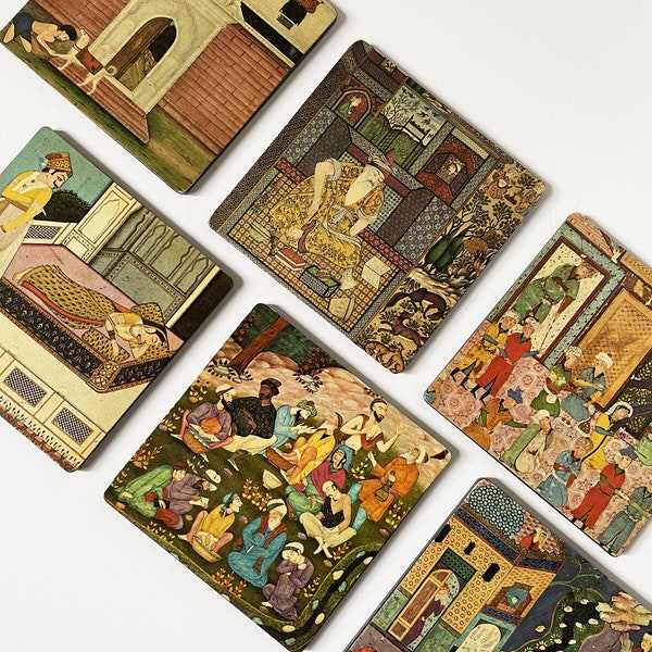Indian Coasters - Etsy