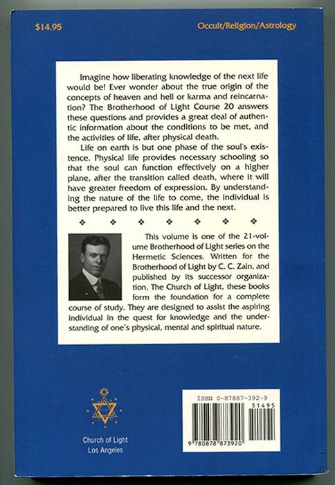 The Next Life: A Guide to Living Conditions on the Inner Plane course ...