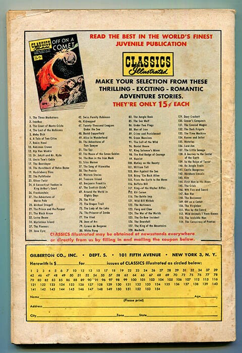 The Atomic Age (classics Illustrated Special Issue) (comic Book) 1960 ...