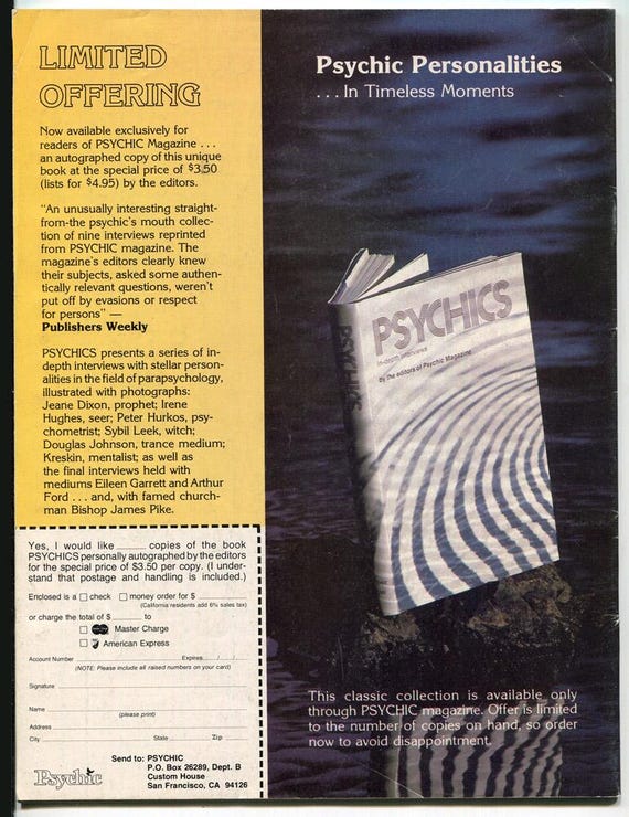 Psychic Magazines