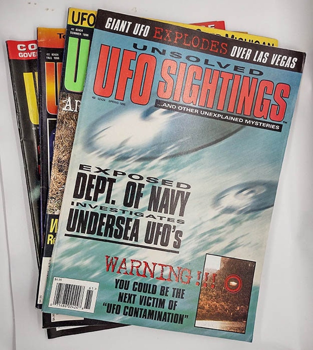 Unsolved UFO Sightings and Other Unexplained Mysteries (4 Issues ...