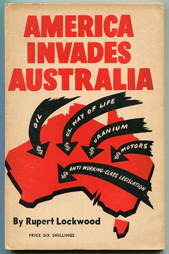 America Invades Australia by Rupert Lockwood Circa 1954 1st Ed - Etsy