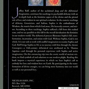 The Wedding of Sophia: the Divine Feminine in Psychoidal Alchemy by ...