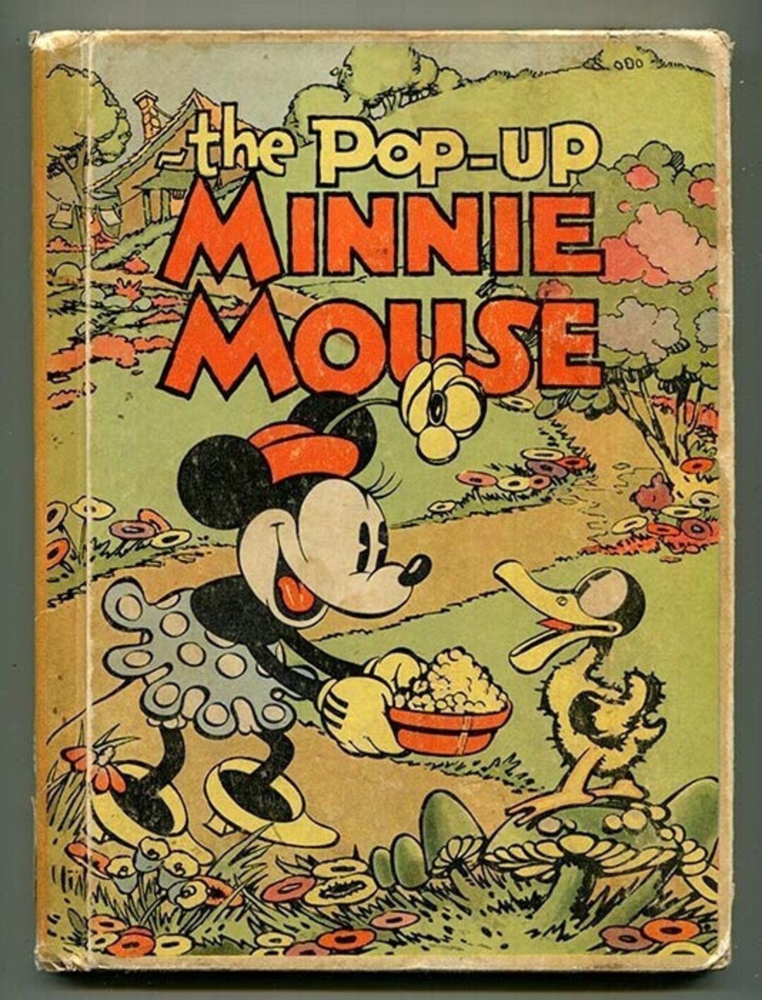 The Pop-up Minnie Mouse by Walt Disney Studios 1933 1st Ed Children ...