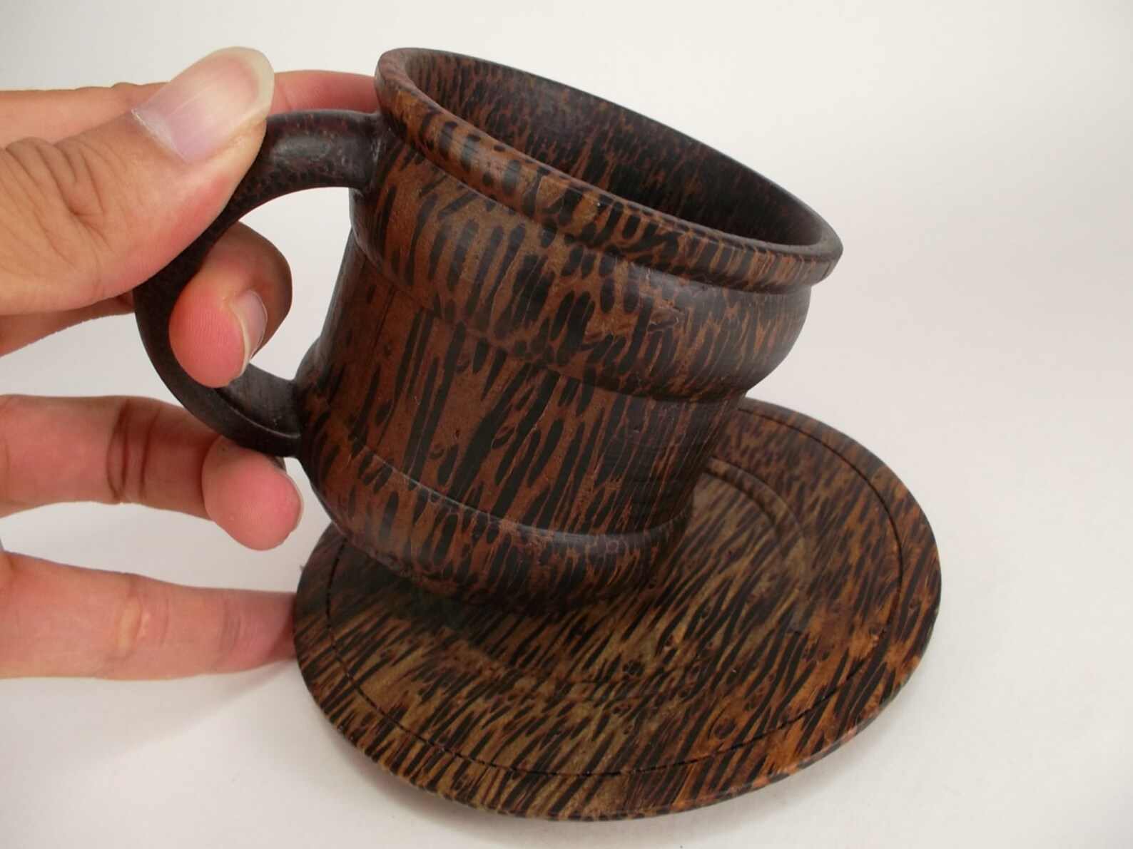 Wood Tea Cup Handmade Sugar Palm Color Mug Palm Wood Morning - Etsy Canada