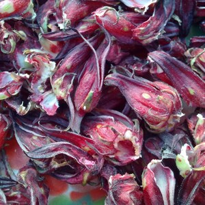130 Grams Hibiscus Roselle Flowers Organic Red Tea Dried Herb - Etsy