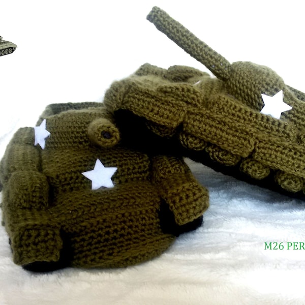Tank Slippers - Etsy